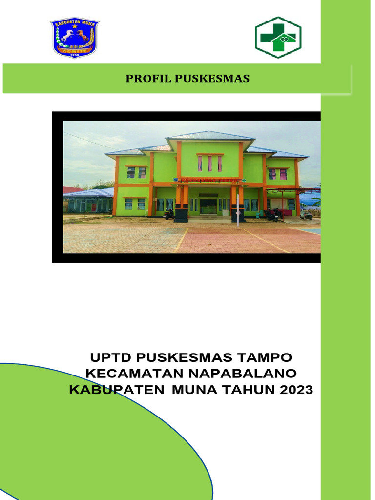 Profil Uptd Puskesmas Tampo - 2 | PDF | Kesehatan Holistik