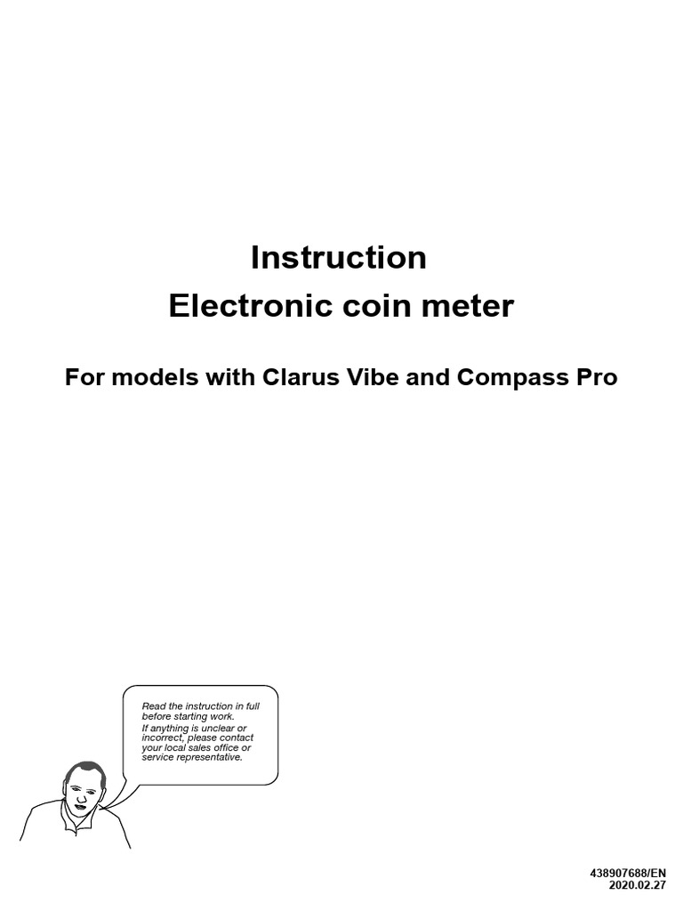 Electronic Coin Meter Guide | PDF | Switch | Manufactured Goods