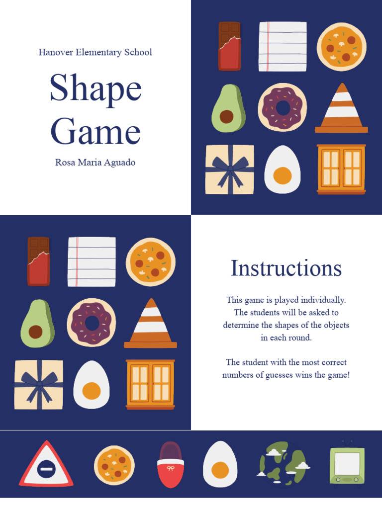 Shape Guessing Game Instructions | PDF