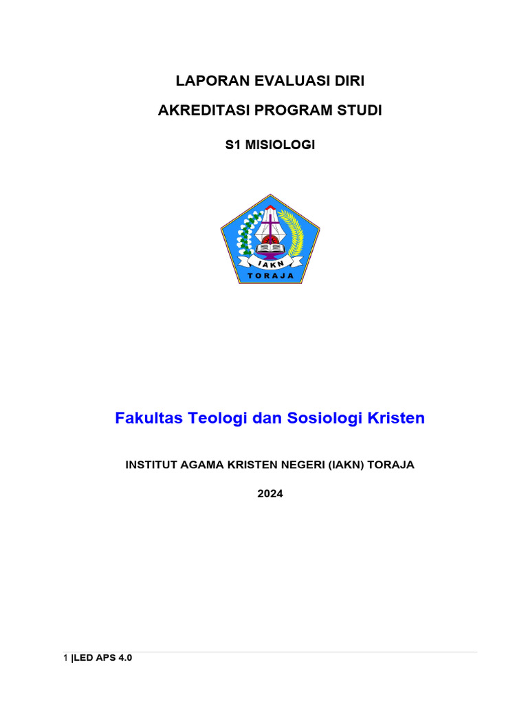 Laporan Evaluasi Diri | PDF | Karier & Perkembangan