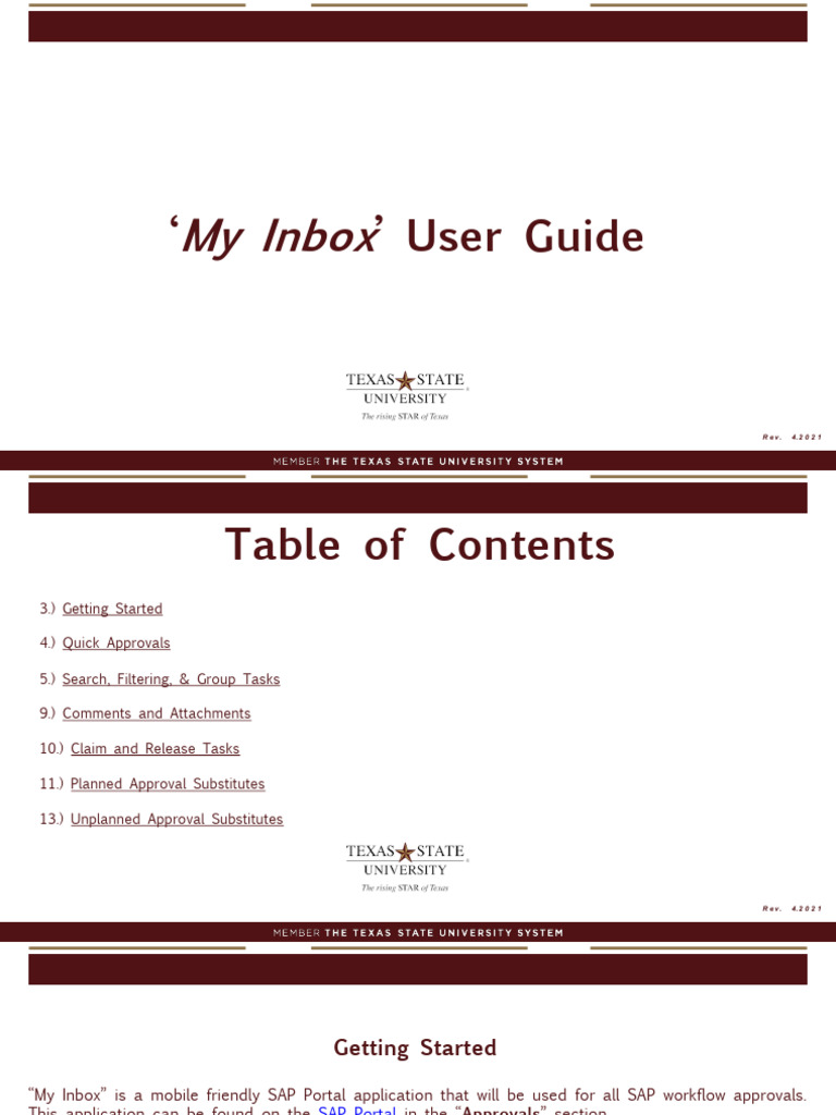 My Inbox User Guide | PDF | Icon (Computing) | Cyberspace