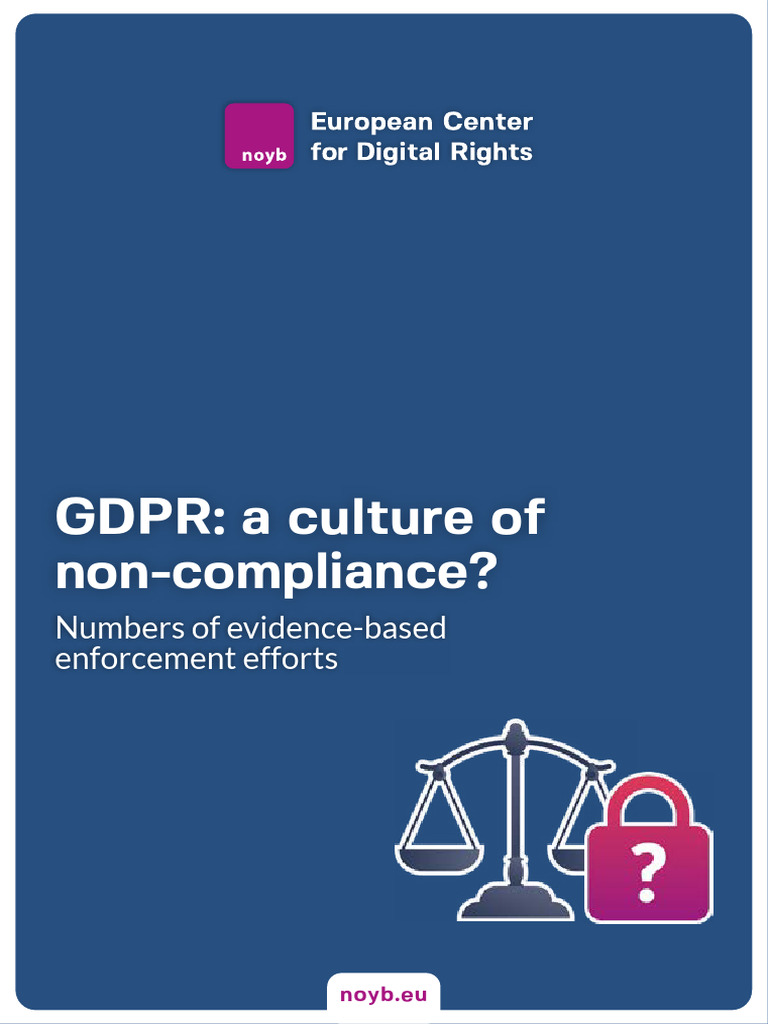 Insider DPO GDPR Experts Study On GDPR Complaince 1706442958 | PDF ...