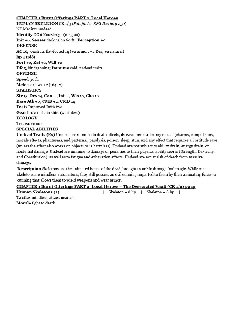 Chapter 1 Part 2 Encounters | PDF | Wild Boar Chapter 1 Part 2 Encounters | PDF | Wild Boar