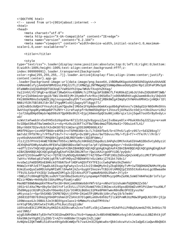 HTML Document Structure Overview | PDF