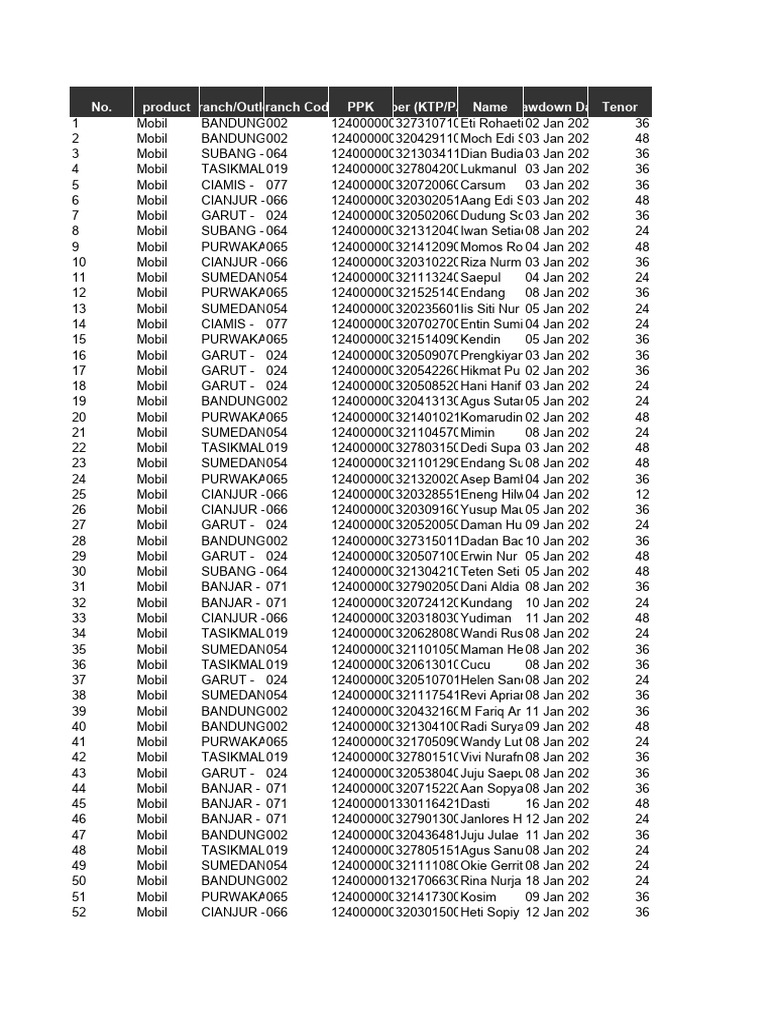 Drawdown CF Report | PDF