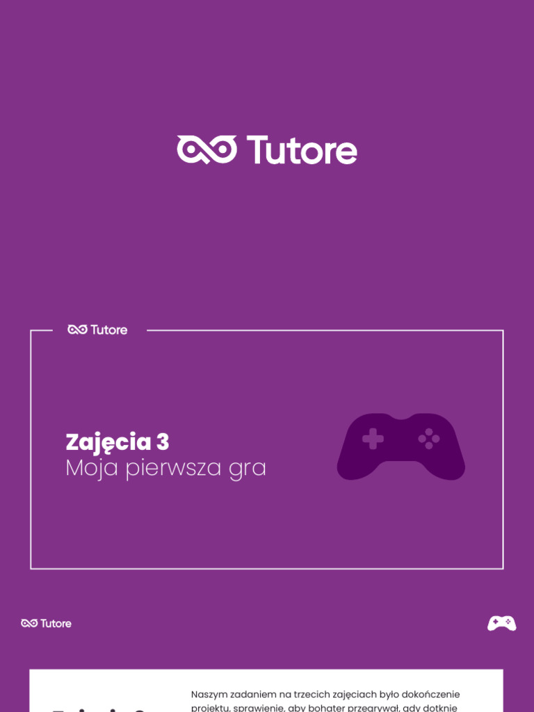 3 TG PREZ Moja Pierwsza Gra | PDF