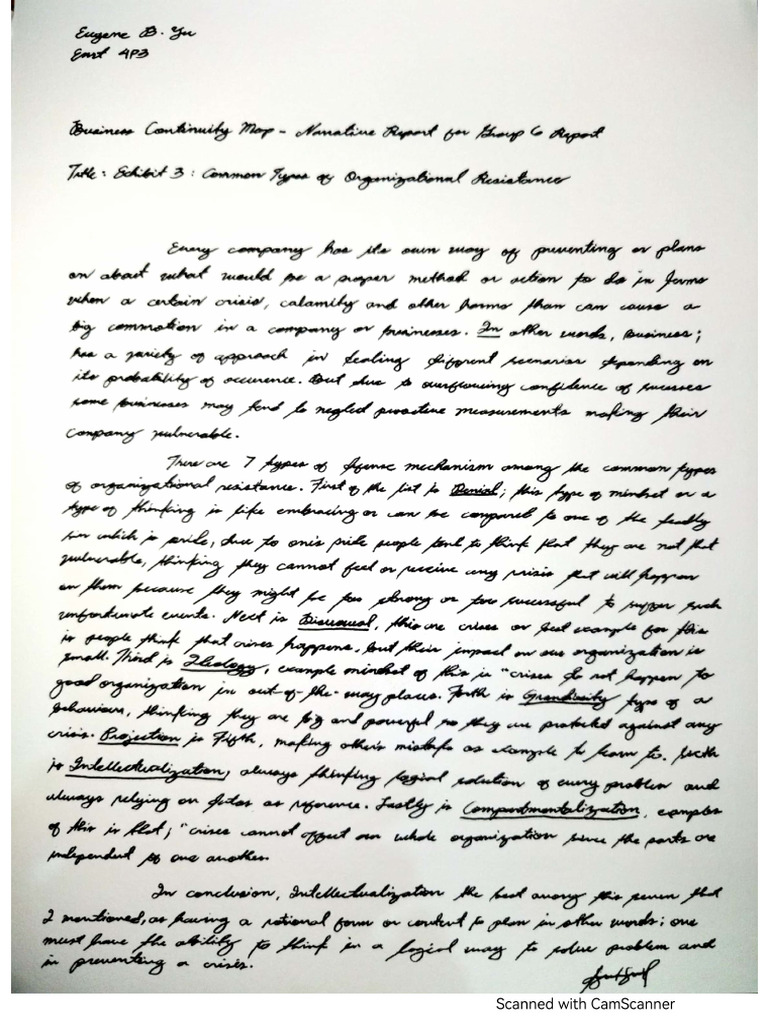 Business Continuity Map | PDF