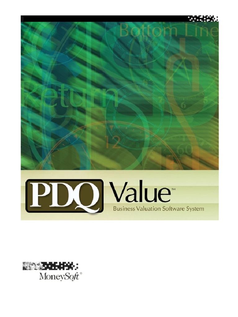 PDQ Value Users Manual | PDF | Discounting | Valuation (Finance)