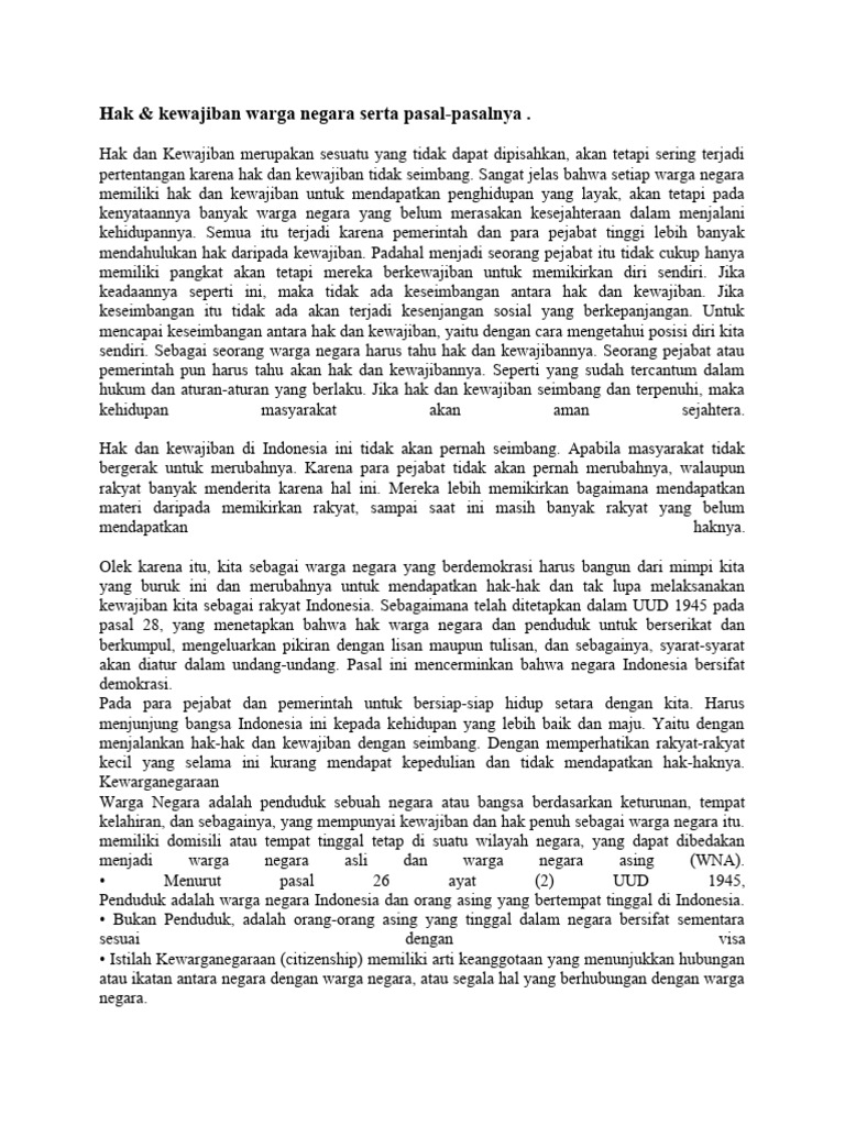 KWN 4 | PDF | Politik | Ilmu Sosial