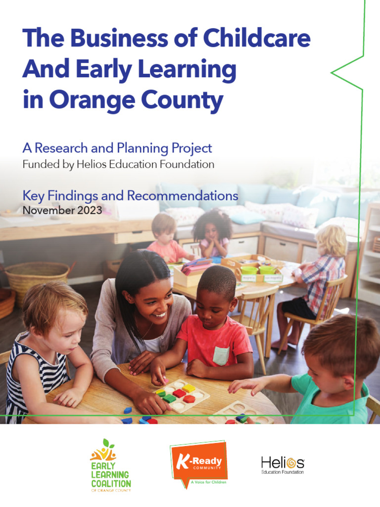KRDY Childcare and Early Learning Report Final Digital | PDF | Cost Of ...