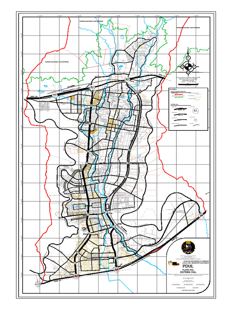 PDUL 2022 - Sistema Vial San Diego | PDF