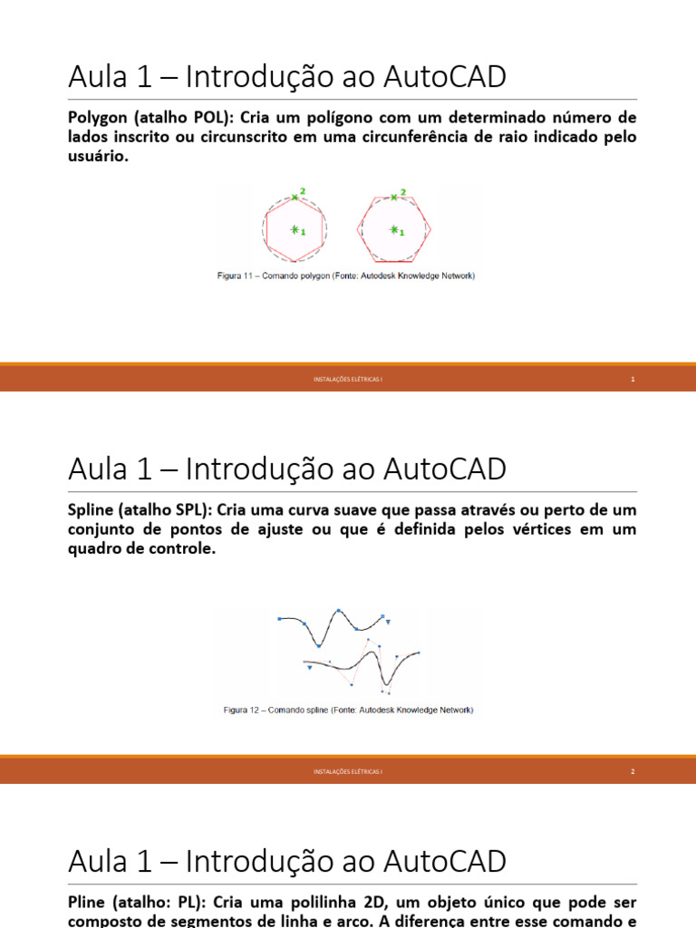 Aula 01 - 4 - Introdução Ao AutoCAD | PDF