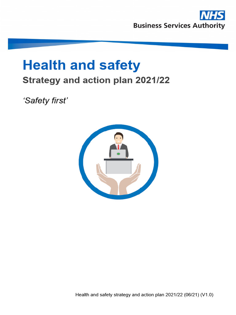NHSBSA Health and Safety Strategy 2021/22 | PDF | Occupational Safety And Health | Governance