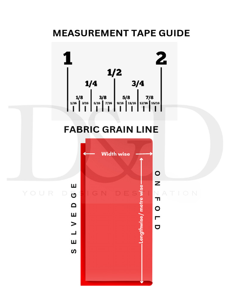 Fabric Grain Line Measurement Guide | PDF | Science & Mathematics