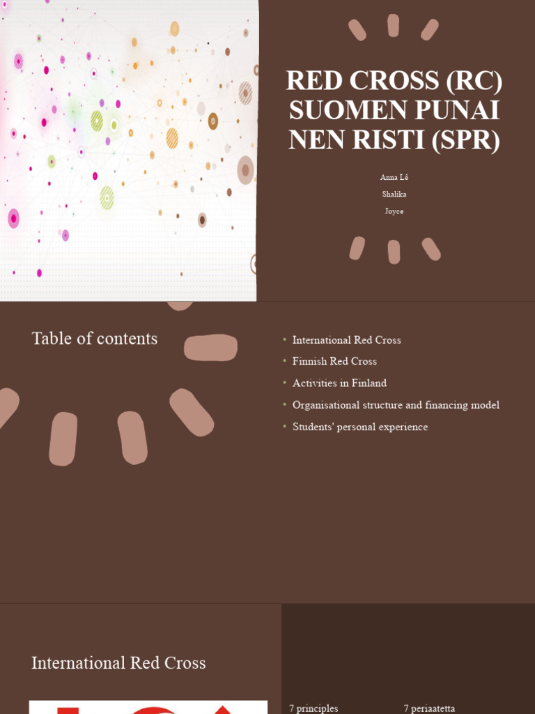 Red Cross | PDF | International Federation Of Red Cross And Red Crescent Societies | Emergency ...