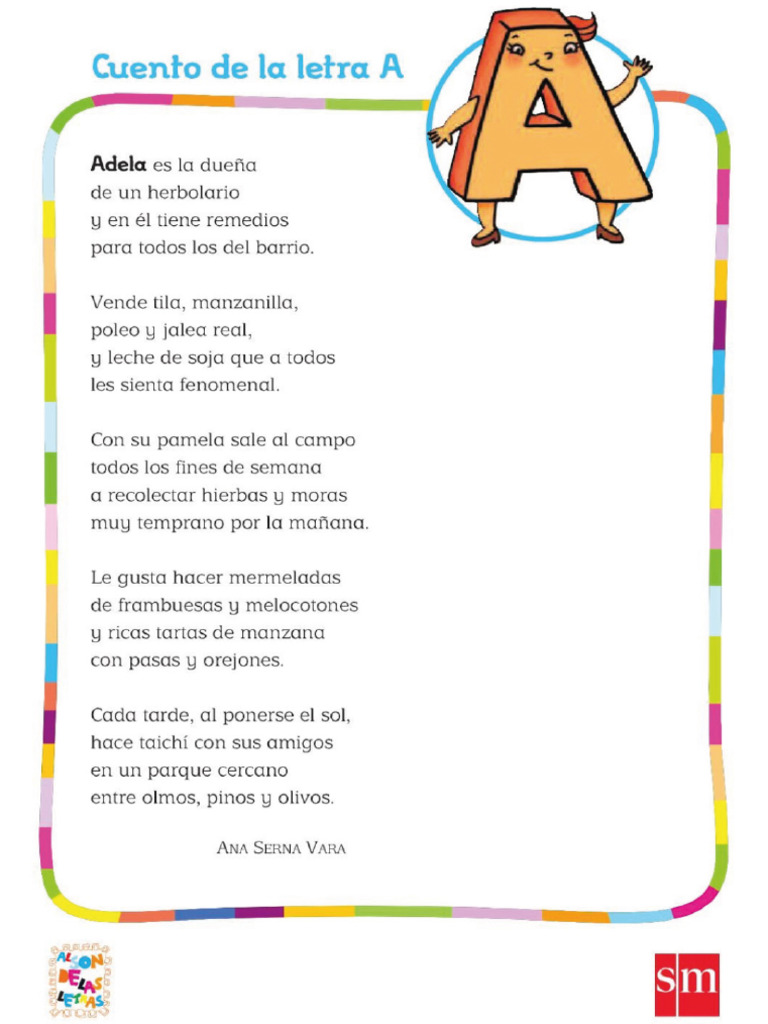 Lecturas Con Cuentos De Las Letras Del Abecedario Pdf