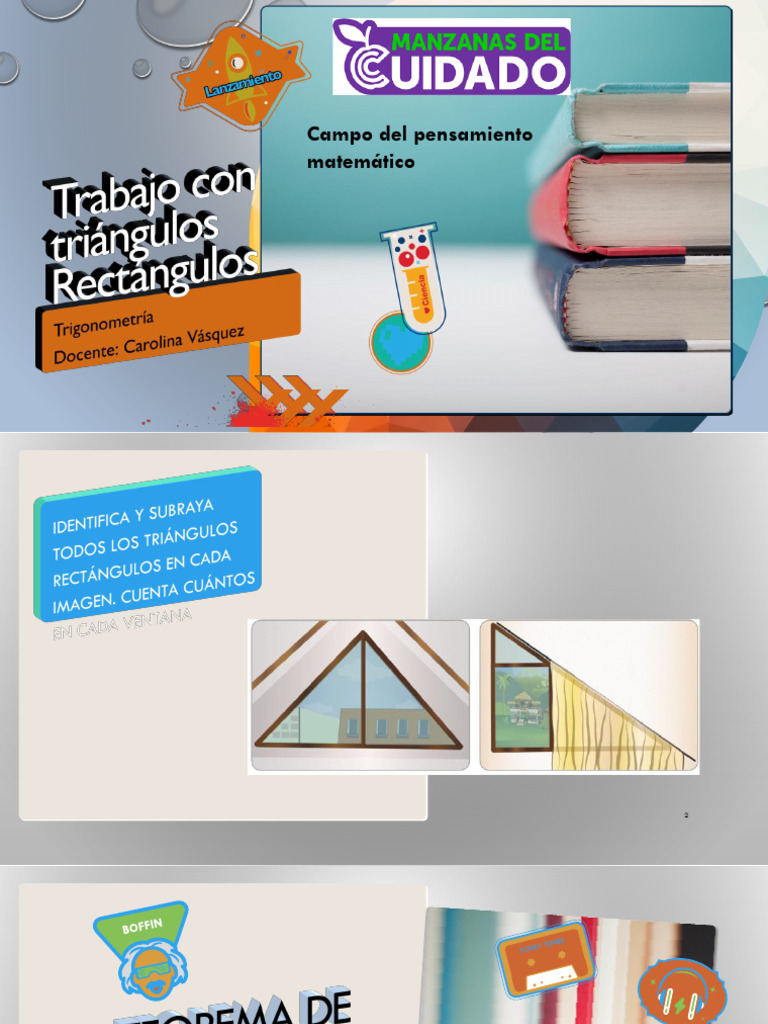 Teorema de Pitágoras en Triángulos | PDF