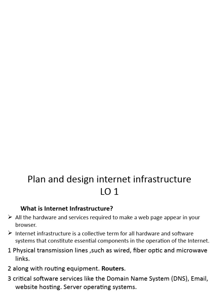 BUILD IN Infra 2015 Lo1-4 | PDF | Internet Protocol Suite | Internet