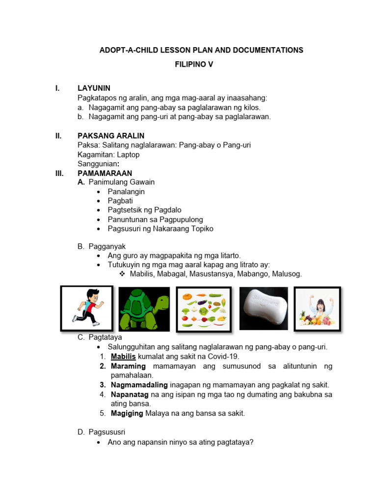 Adopt Lesson Plan | PDF