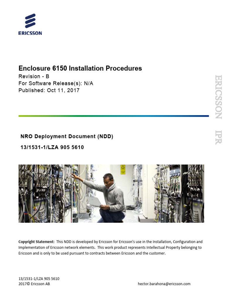 Enclosure 6150 Installation Procedures | PDF | Voltage | Resistor