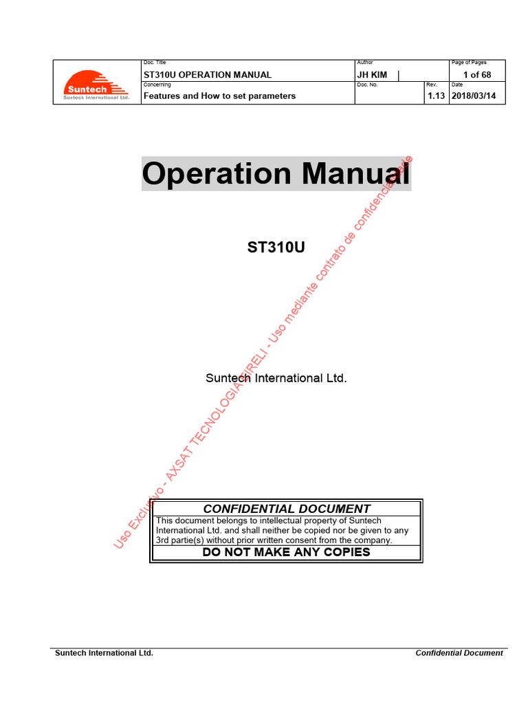 Protocolo Suntech SB - St310u | PDF | Computer Engineering | Computing
