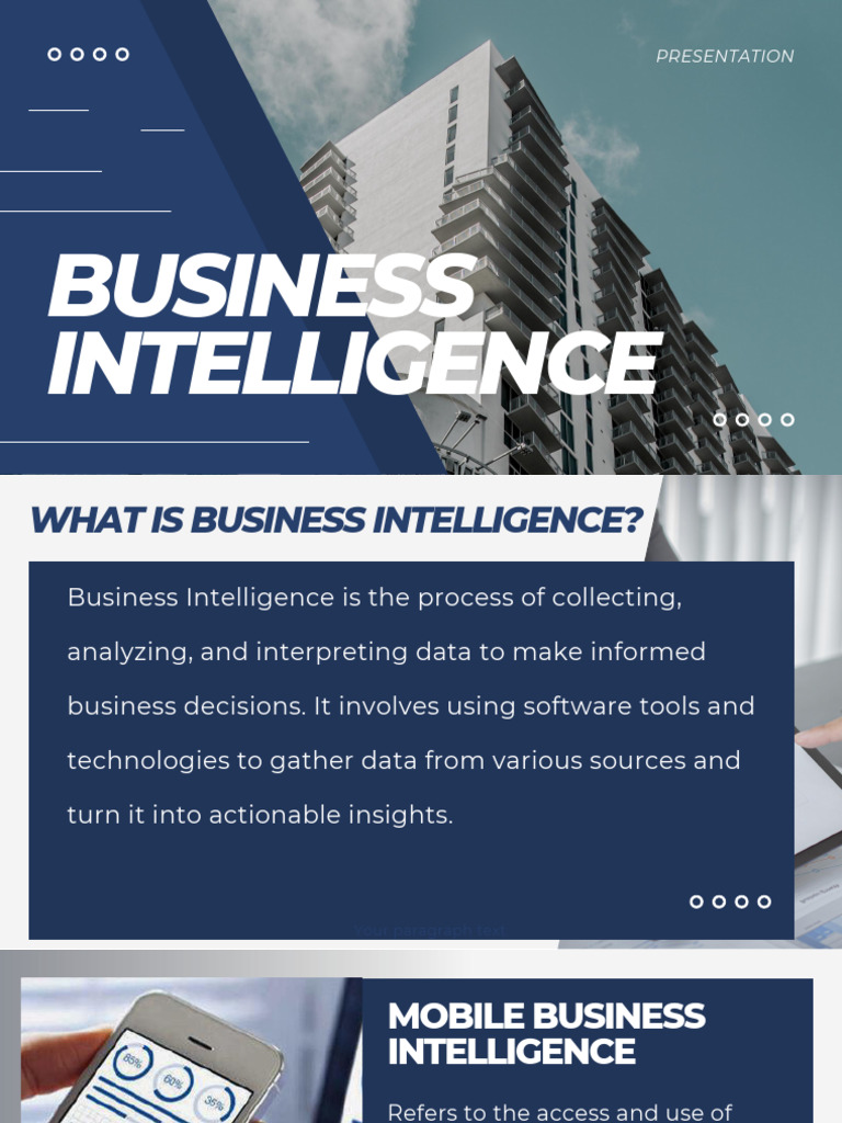 Group #1 - Intro To Business Intelligence | PDF | Business Intelligence ...