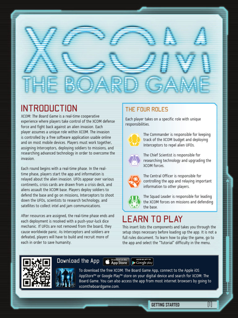 Xcom Rules Insert Pdf Computing