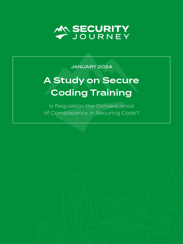 Secure Coding Training Insights 2024 | PDF | Vulnerability (Computing ...