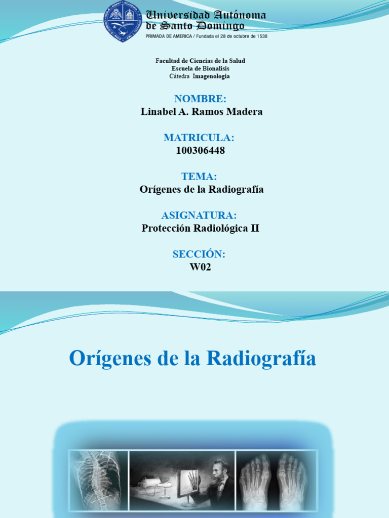 Presentacion Sobre Rayos X | Descargar gratis PDF | Rayo X | Radiología Presentacion Sobre Rayos X | Descargar gratis PDF | Rayo X | Radiología