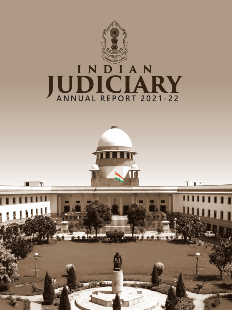 Indian Judiciary Annual Report 2021-22 | PDF | Supreme Court Of India ...