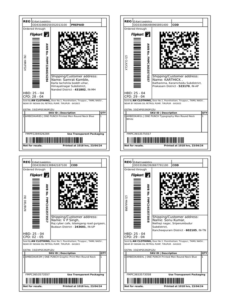 Flipkart Labels 23 Apr 2024 10 18 | PDF