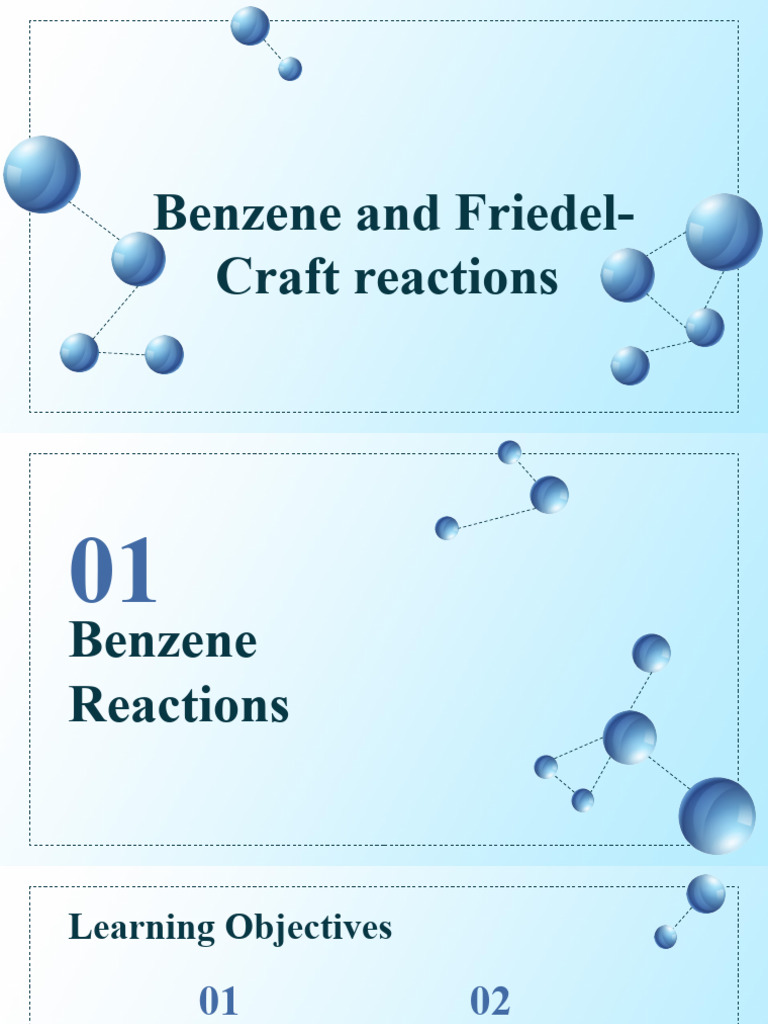 Reactions of Benzene | PDF | Chemical Reactions | Chemical Substances