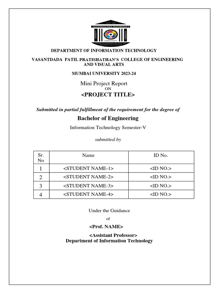Mini Project Report-Te | PDF | Computing Mini Project Report-Te | PDF | Computing