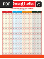UPSC CSAT 2025 Answer Key Set A | PDF | Chess Theory | Chess