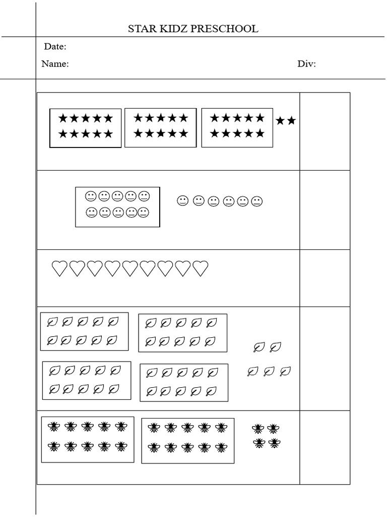Star Kidz Preschool Enrollment Form | PDF | Teaching Methods & Materials