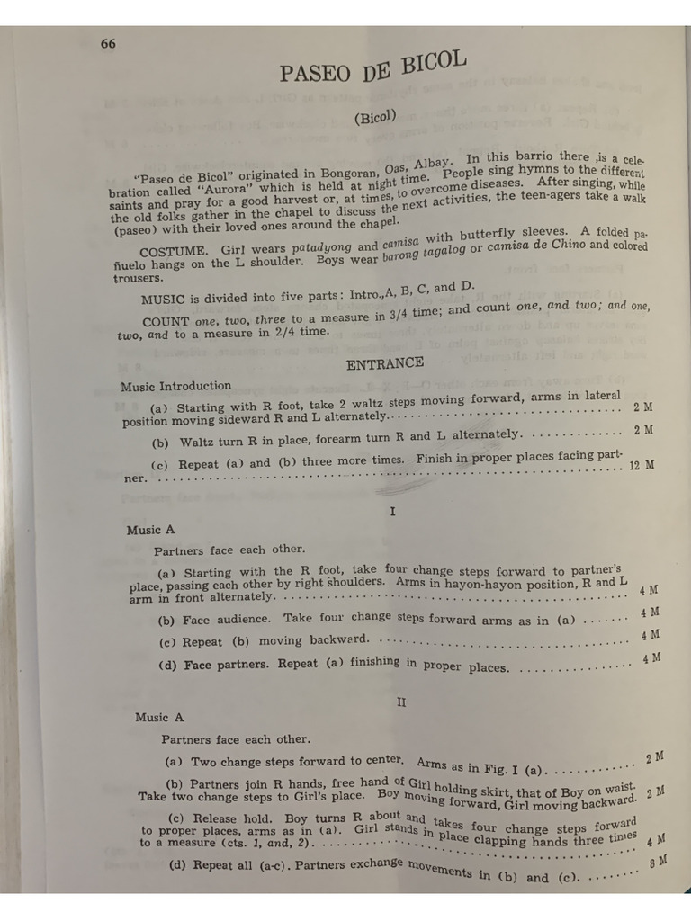 Paseo de Bicol | PDF