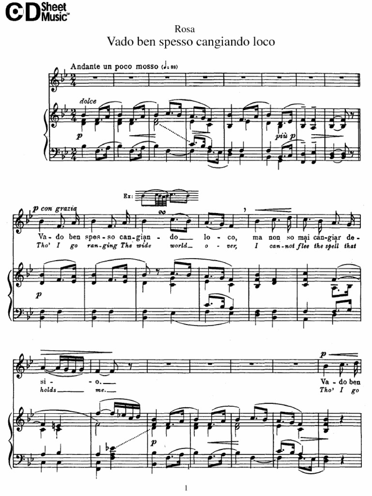 Vado Ben Spesso Cangiando Loco | PDF