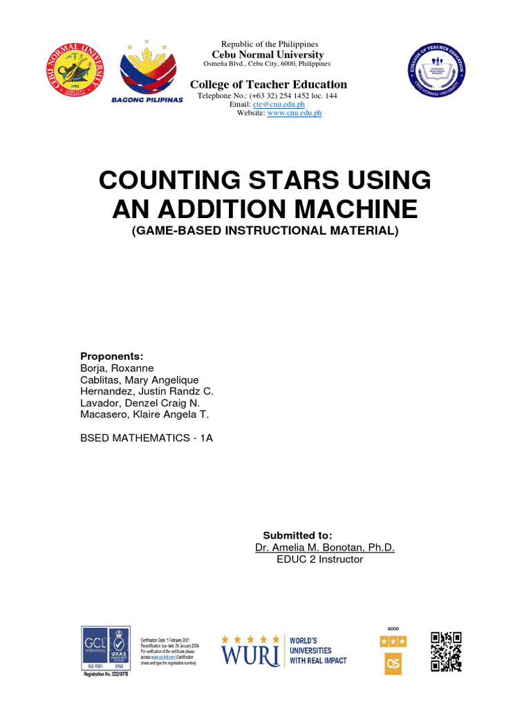 Educ 2 Game Based Instructional Material | Download Free PDF | Learning ...