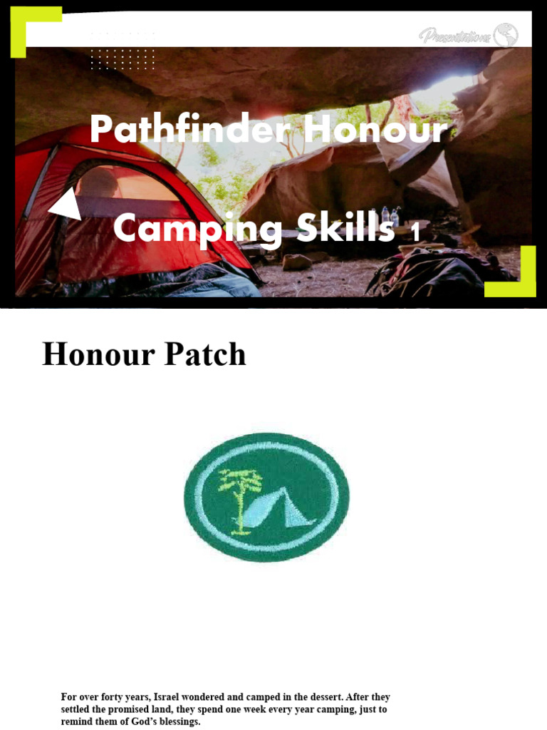 Camping Skills | PDF | Camping