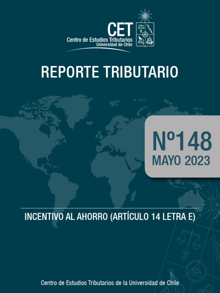 Incentivo al Ahorro: Art. 14 letra E LIR | PDF | Impuestos | Business