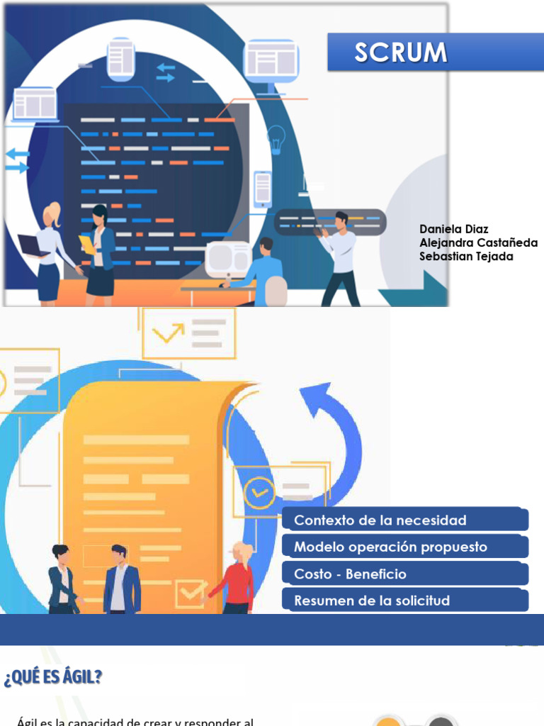 Presentación Scrum | Descargar gratis PDF | Scrum (desarrollo de software) | Software
