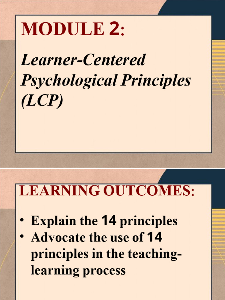 Module 2 WPS | Download Free PDF | Learning | Motivational