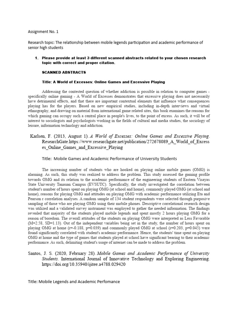 Assignment No. 1 | PDF | Survey Methodology | Science Assignment No. 1 | PDF | Survey Methodology | Science