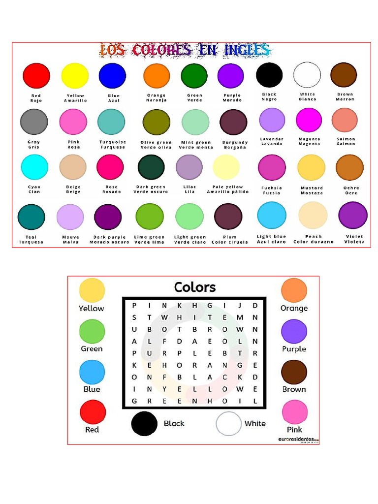 The Colors - Mat | PDF