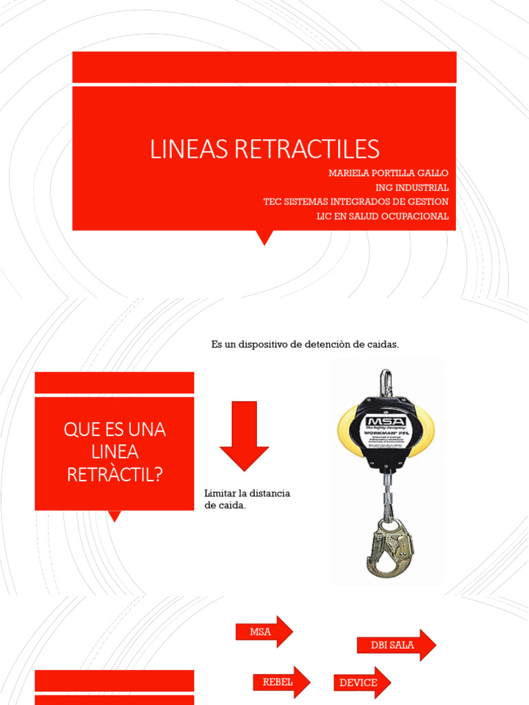 Líneas Retráctiles: Funcionamiento y Usos | PDF | Informática | Tecnología