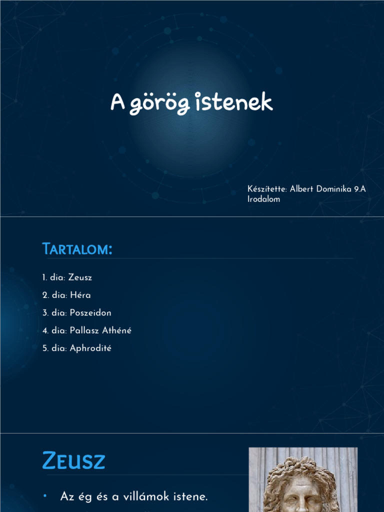 A Görög Istenek | PDF