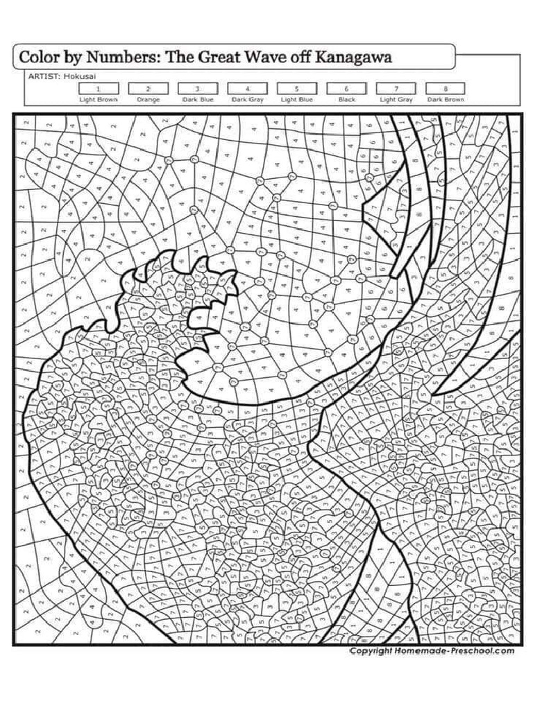 The Great Wave Off Kanagawa (Hokusai) | PDF