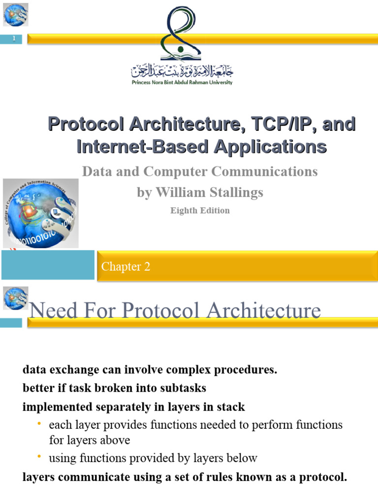 02 Protocolarchitecture 2 | PDF | Computer Network | Internet Protocol Suite