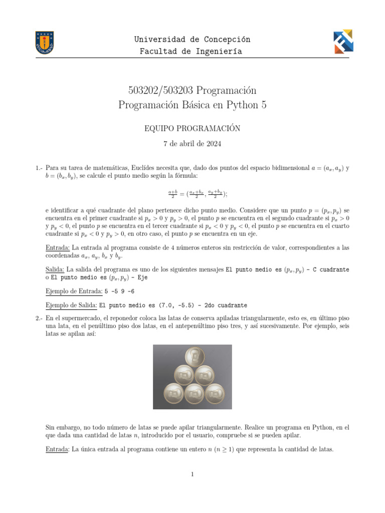 Clase05 ProgramaciónNivelCertamen | PDF