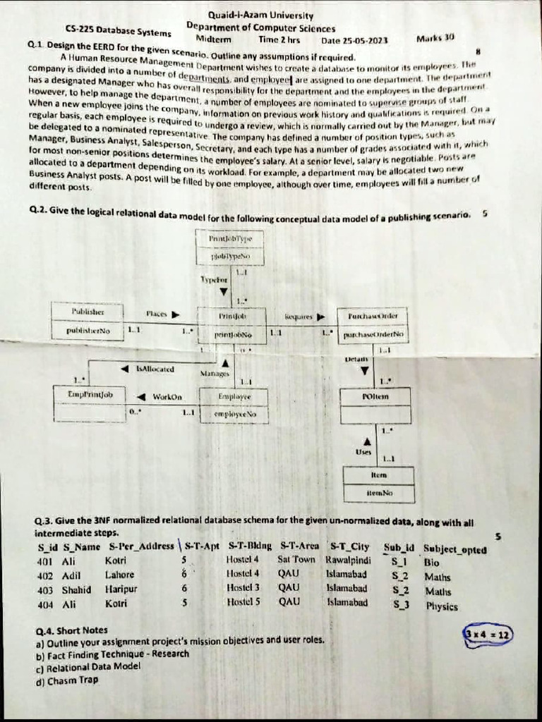 DBS Practice | Download Free PDF | Databases | Relational Model